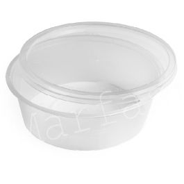 Majestic - 12oz Clear Plastic Containers & Lids (x250 box)