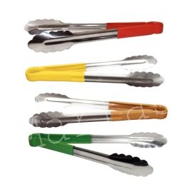 Coloured Serving Tongs (11")