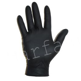 Nitrile - Black Gloves Medium (x100 box)