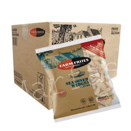 Farm Frites - Seasoned Skin On Wedges (2.5kg x4 box)