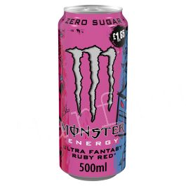 Monster - Ultra Fantasy Ruby Red PMP (500ml x12 cans)