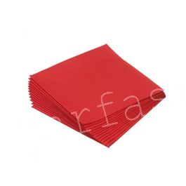 Serviettes Two Ply - Red (x100 pkt)