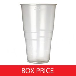 H Pack - Pint Glass Marked to Brim (x1000 box)