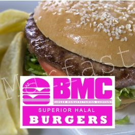 BMC - Superior Pink Label Burgers (4oz x48 box)