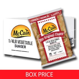 McCain - Vegetable Burger 4oz x30 (box)