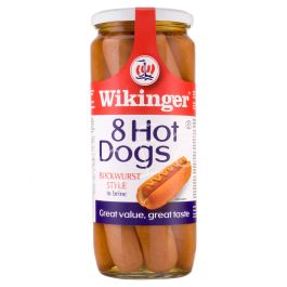 Wikinger - Hot Dogs (Large x8) 1030g (jar)